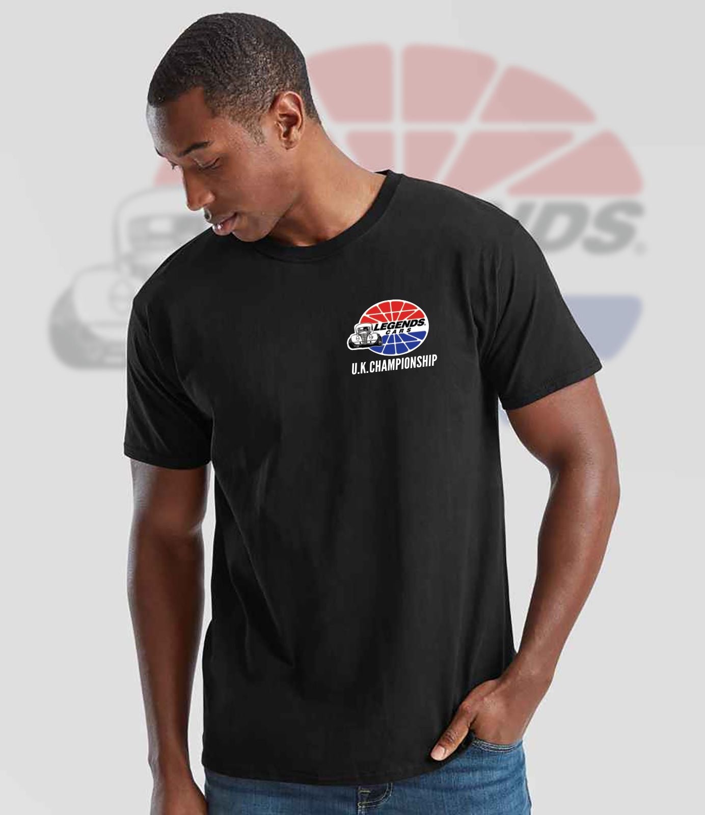 Legends Logo T-Shirt Black – UK Legends Cars Race Parts
